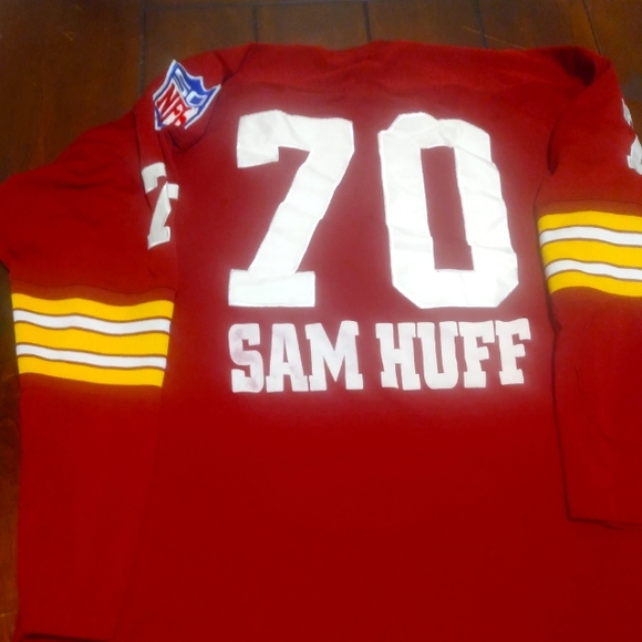 NFL | Shirts | Rare Authentic Sam Huff Throwback Jersey | Poshmark